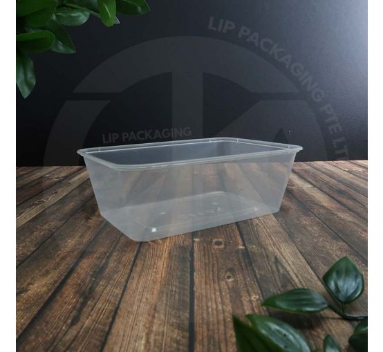 MS 750A Rectangular Container (870ml) | Microwave-Safe Base SG ...