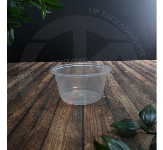 180ml Round Plastic Container MS T5 | Microwave Safe Food Bowl SG ...