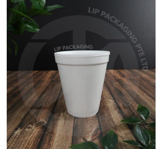 8oz polystyrene cups