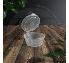 Round Container TCC 025 (with Lid Attached) – Industrial & Food ...