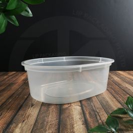 Oval Container MS D40 – Industrial & Food Packaging Products
