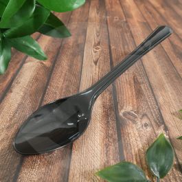 Spoon 180mm (Hard Quality, Black) – Industrial & Food Packaging Products